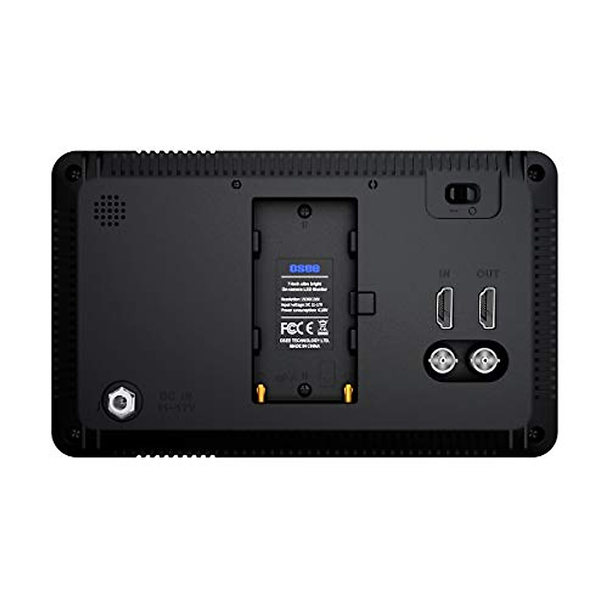 Osee G7 7Inch New Version 3000 Nits Ultra Bright DSLR Camera Field HDR Monitor 1920×1200 3D LUT 3G SDI 4K HDMI in&Out Include Arm Trestle Dtap Cable V Mount Battery Plate Sunshade Pelican Case