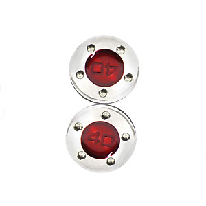 SEACLOUD Golf Putter Weights 2pcs 40g for Newport Putters Golf Weights Red Compatible for Newport Putter