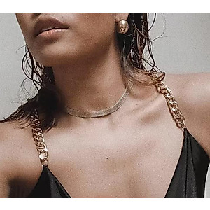 Chunky Gold Hoop Earrings for Women Tear Drop Stud Earring Gold Hoop Ball Earrings Statement Earrings