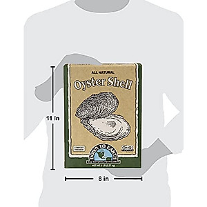 Down to Earth Organic White Oyster Shell OMRI, 5 lb