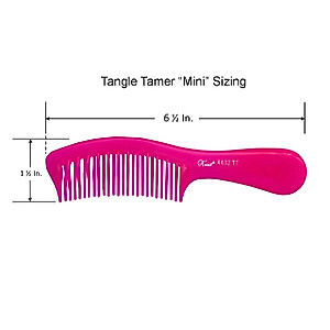 Krest Teal Tangle Tamer Curved Tooth Comb