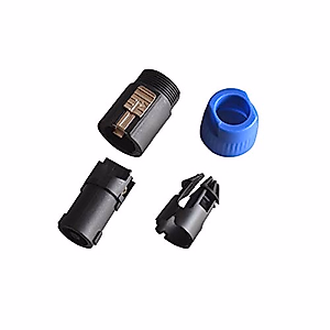 10PCS Speakon 2 Pin Male Plug Compatible Audio Cable Connectors 2 Pole NL2 Compatible with Speaker/Amplifier