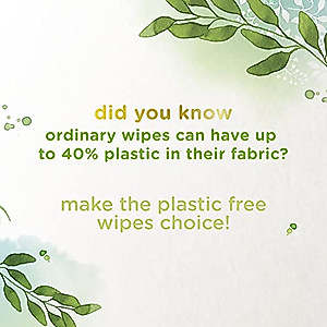 Baby Dove Baby Wipes for Sensitive Skin with 100% Plant-Based Fibers Hypoallergenic 63 Wipes 12 Pack