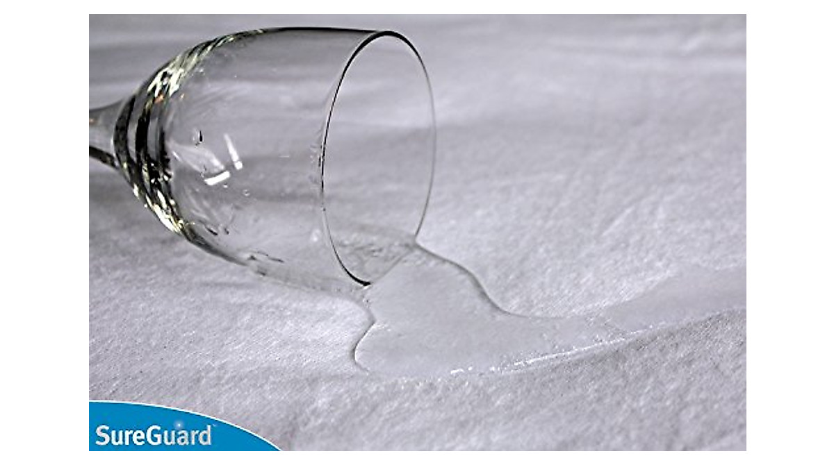 SureGuard Crib Mattress Protector - Waterproof & Soft