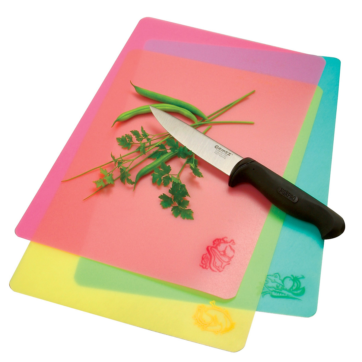 Norpro Cut N' Slice Flexible Cutting Boards, Set of 3