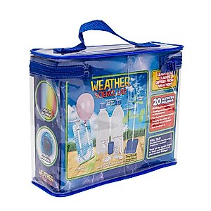 Be Amazing! Toys Weather Science Lab - Kids Weather Science Kit with 20 All Season Projects - Educational STEM Kits for Boys & Girls - Scientific Meteorology Toys for Children Age 8+