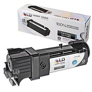 LD Products Compatible Toner Cartridge Replacement for Dell 330-1436 T106C High Yield (Black) for use in Color Laser 2130cn & 2135cn