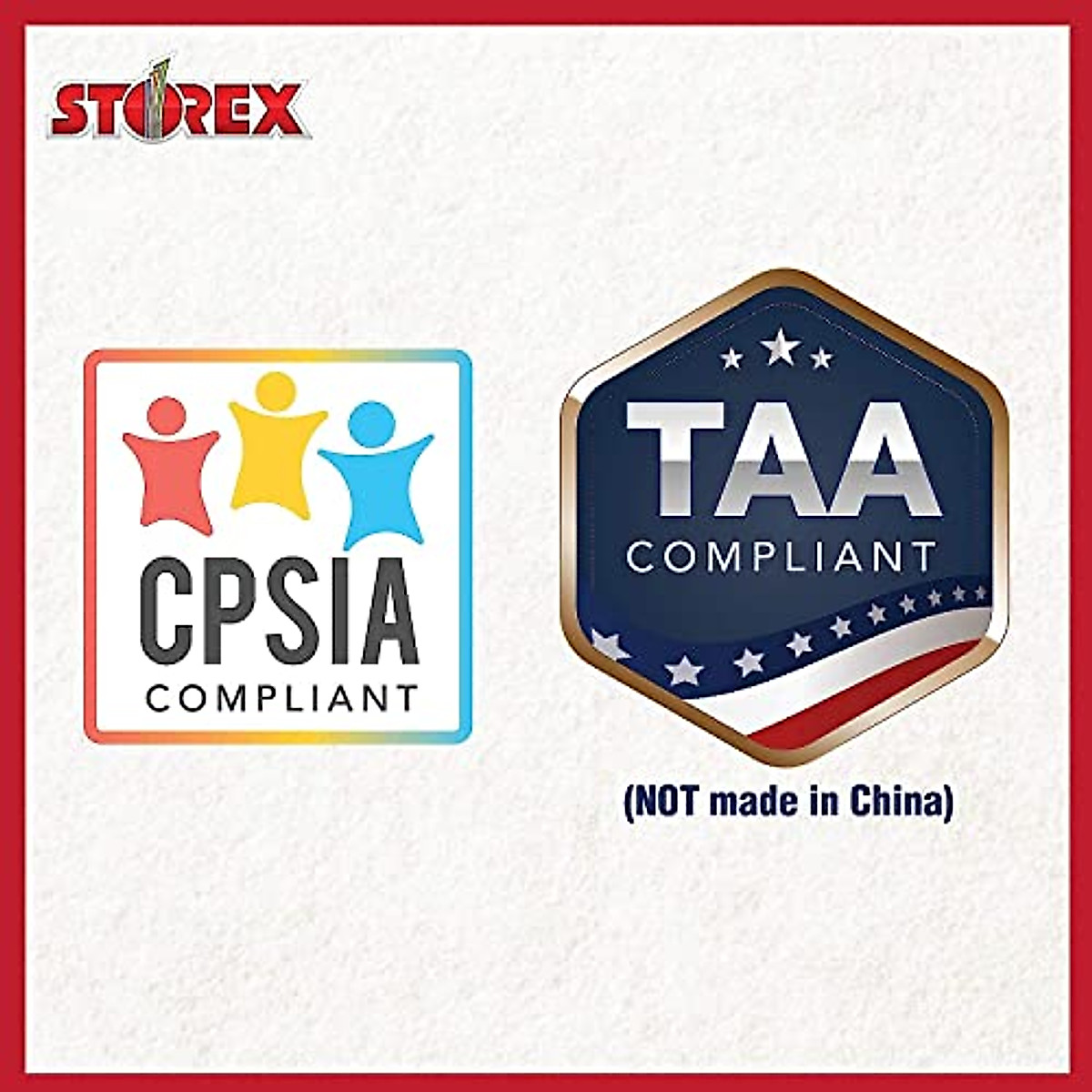 Storex Active Tilt Stool – Ergonomic Seating for Flexible Office Space and Standing Desks, Adjustable 12-24 Inch Height, Red (00324U01C)