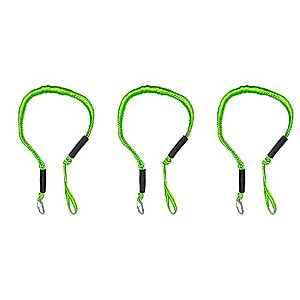 BESPORTBLE 3pcs Boat Rope Ties That Tether The tethering Heavy Duty Bungee Cords Marine Accessories for Boats Dock Rope Dock Lines for Boat Docking Long Hook Rope Boat Accessory with Hook