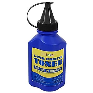 CISinks Universal Toner Black Refill Bottle for Brother Laserjet Printers TN115, TN210, TN221/225, TN310/315, TN331/TN336 Cartidges