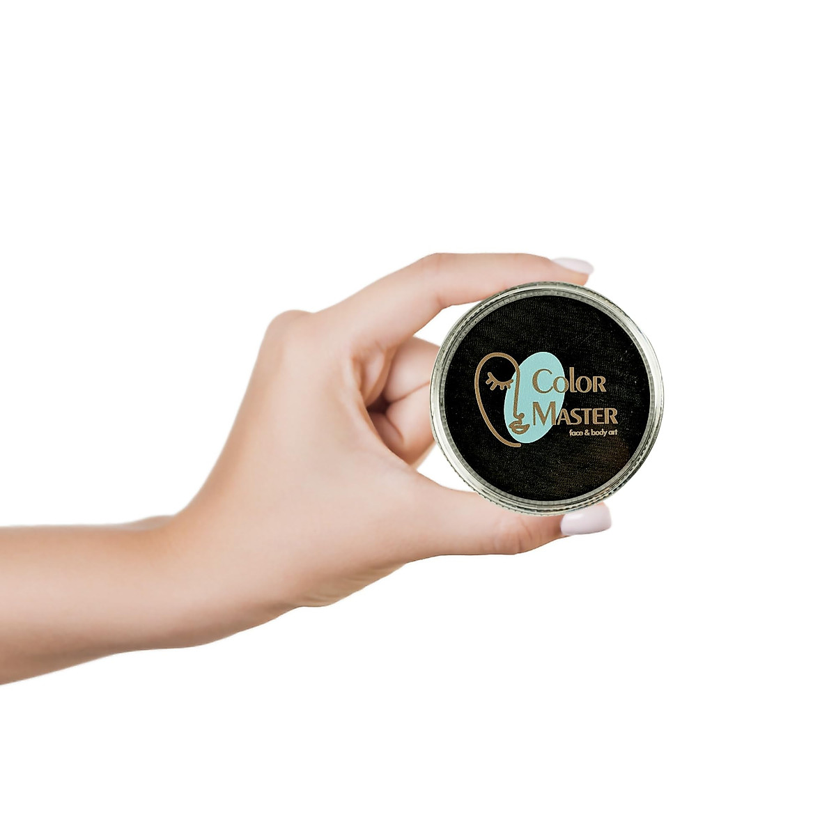 ColorMaster Face and Body Paint (water-based) Black (30gm) Non-Toxic High-Quality Paint for Children and Adults Halloween Makeup, Costumes, Festivals