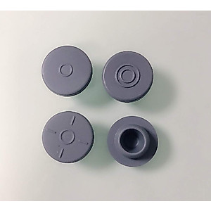 SUCOHANS 100 peices Mushrooms Self Healing Injection Ports, 20mm Rubber Bottle Stoppers, For 13 mm (0.51in) diameter opening Mason Jar Lids