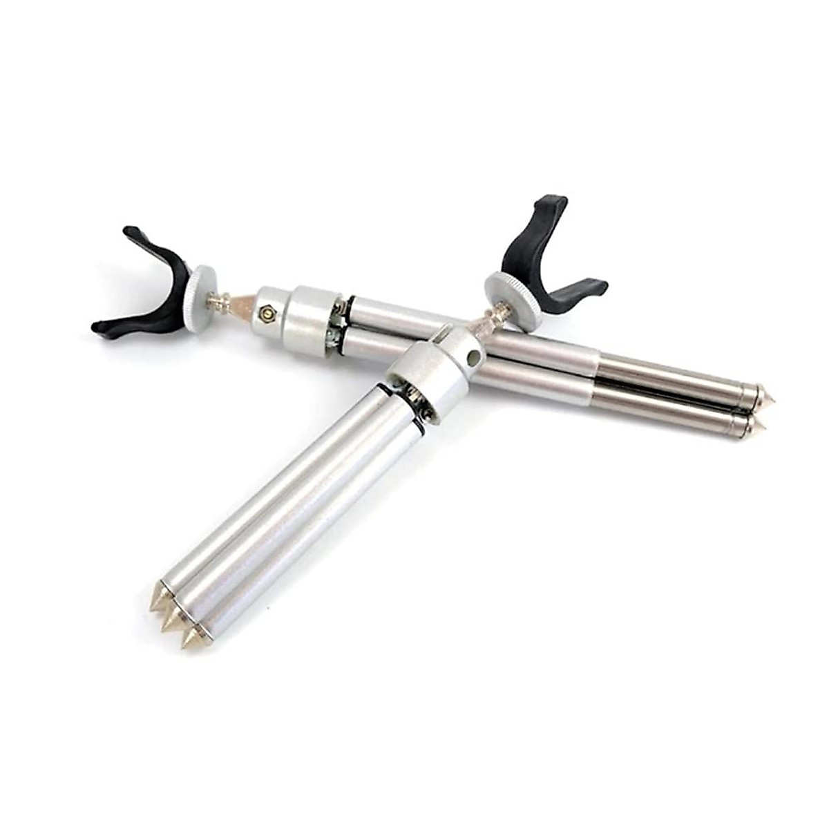 DYPASA Vertical Fishing Rod Holder Folding Ice Fishing Rod Holder Small Triangle Bracket Winter Ice Fishing Pole Fishing Tackle Fishiing Pole Tripod Stand Wall Mounted Fishing Rod Rack