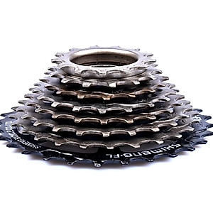 FOMAS Mountain Bike Freewheel,MTB Freewheel 7 Speed,13-28T, Freewheel Screw On, Beach Cruiser,Fat Tire Bike,Cargo Bike,E-Bike Freewheel.