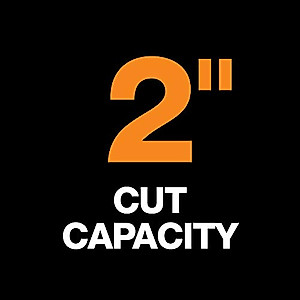 Fiskars 32" PowerGear Bypass Lopper and Tree Trimmer - Sharp Precision-Ground Steel Blade for Cutting up to 2" Diameter - Lawn and Garden Tools - Orange/Black