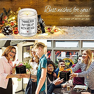 Teacher Gifts,Teacher Appreciation Gifts Thank You Teacher Gifts Appreciation Gifts for Daycare Teacher, Women, Men, Nanny Candles Present for Retired Teachers Graduation