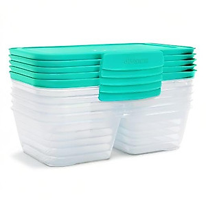 Sistema Nest It Food Storage Containers with Lids, Multicolor, (Pack of 8)