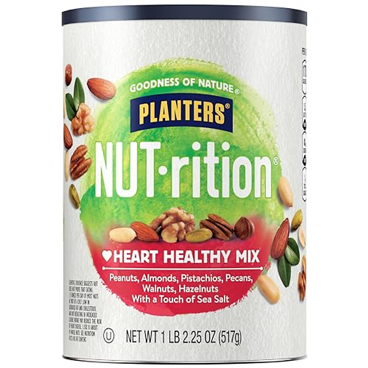PLANTERS NUT-rition Heart Healthy Nut Mix, Snack Mix, 18.25 Oz