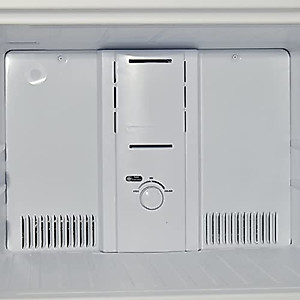 Techomey 30" Freestanding Top Freezer Refrigerator, 18.0 Cu. Ft. Frost Free Refrigerator, Garage Ready, Standard Depth, Stainless Steel