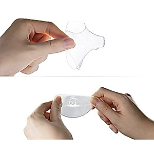 Loveishere Nippleshield Premium Contact Silicone Nipple Shields for Breastfeeding Nursing Difficulties or Flat Inverted Nipples, with Carry Case 2 PC