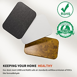 JOISCOPE Computer Desk with USB & Type-C Outlet, Home Office Desk with 2-Tier Storage Shelves, Modern Gaming Desktop Workstation, 60 inches, Black