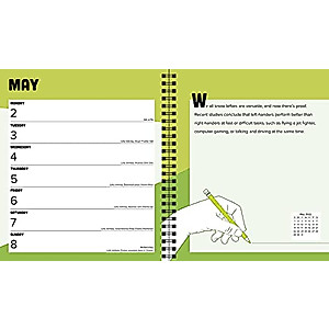 The Left-Hander's 2022 Weekly Planner Calendar