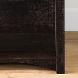 South Shore Gascony Desk-Rubbed Black