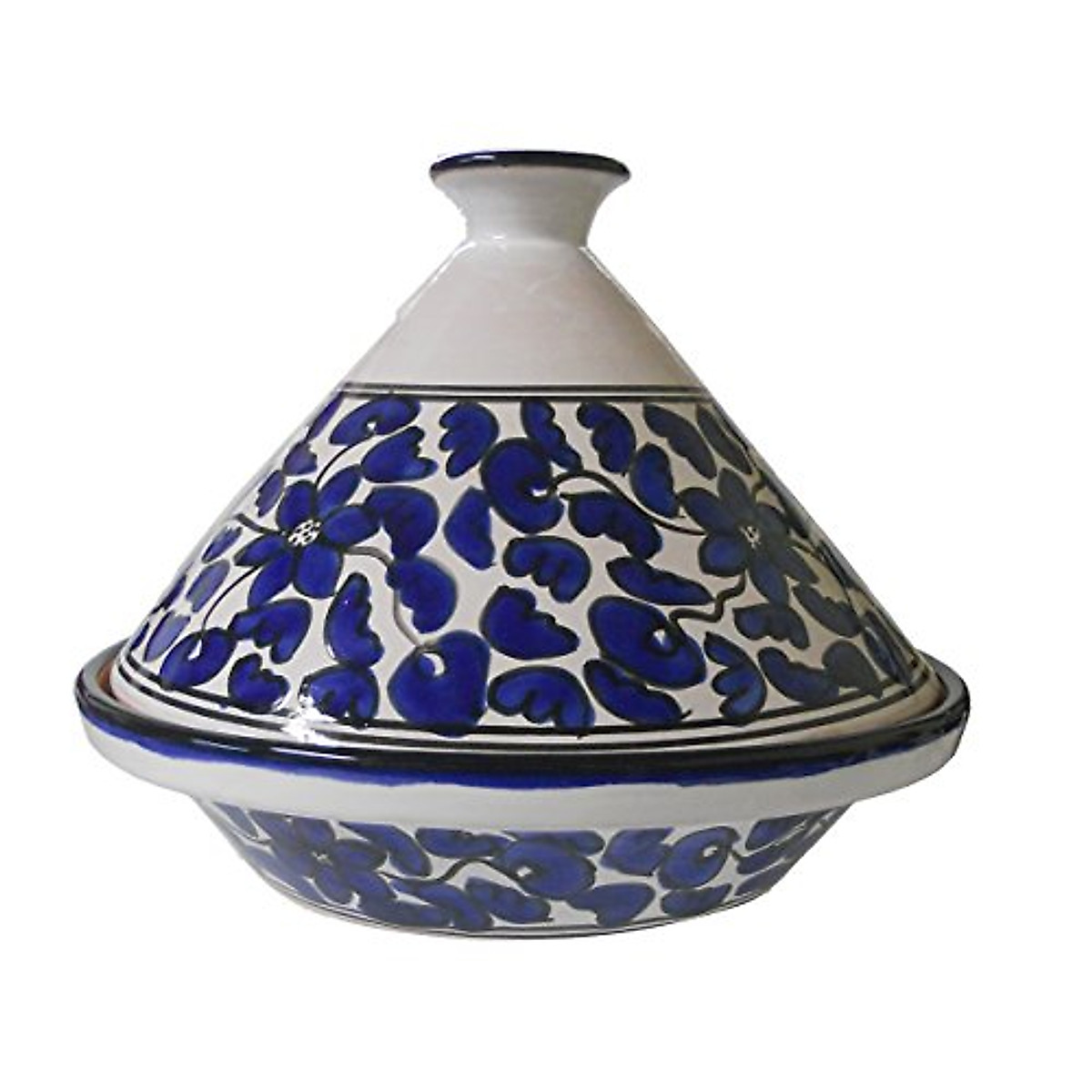 Cookable Tagine, 12-Inch, Floral Design