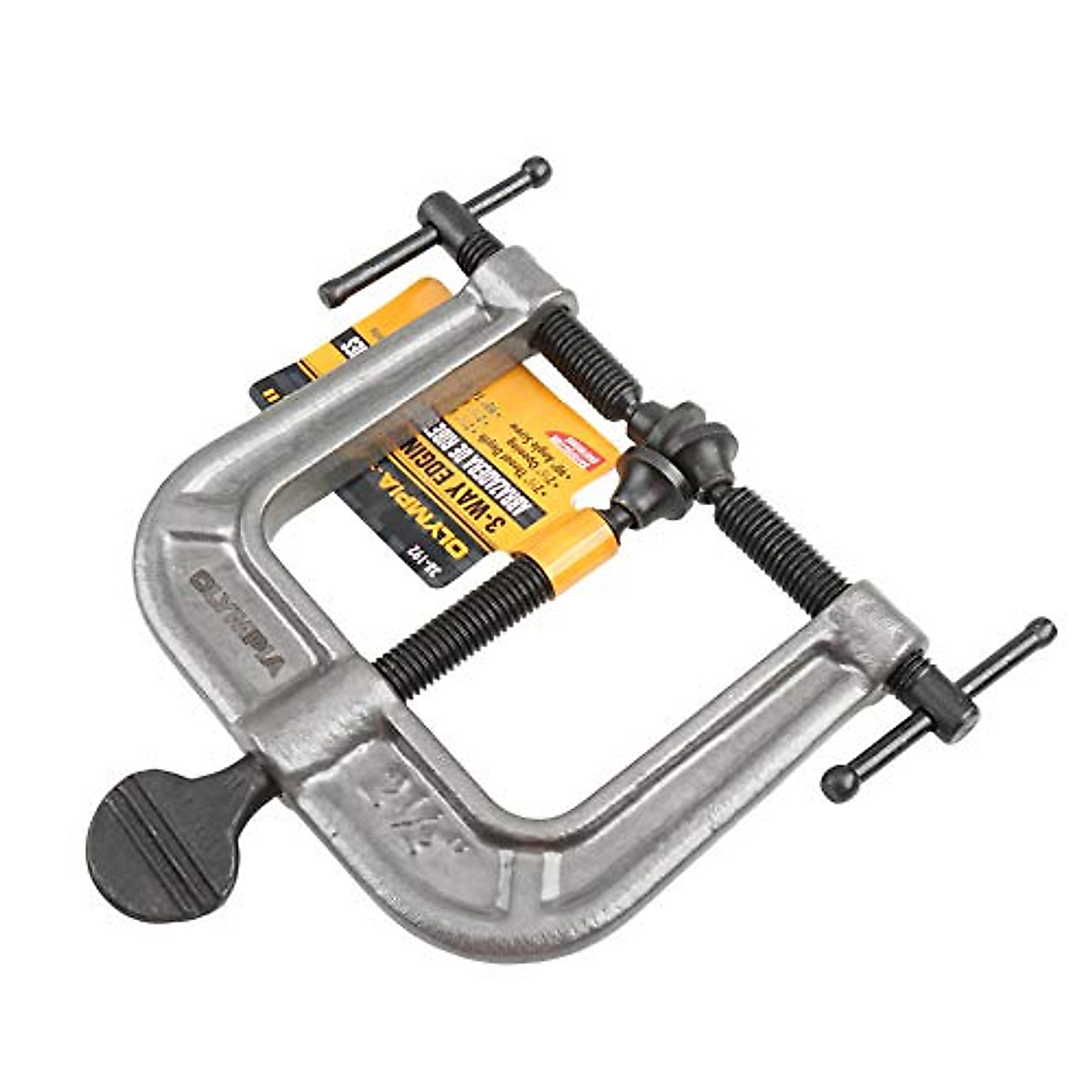 Olympia Tools 3-Way Edging Clamp, 38-192,Black