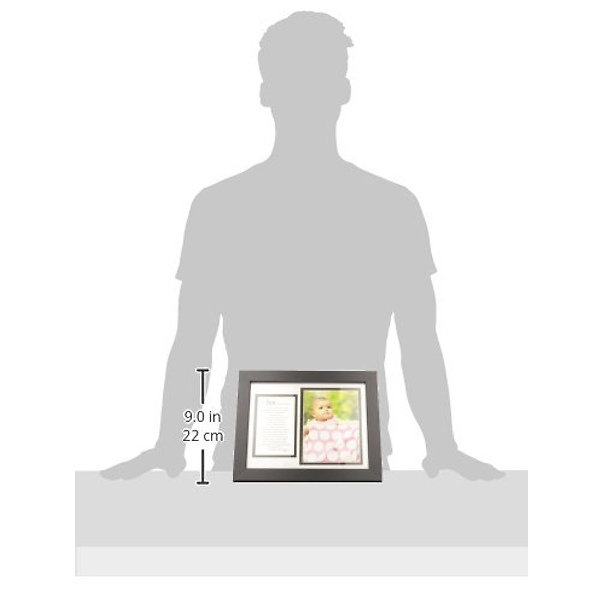 The Grandparent Gift Frame Wall Decor, First Granddaughter