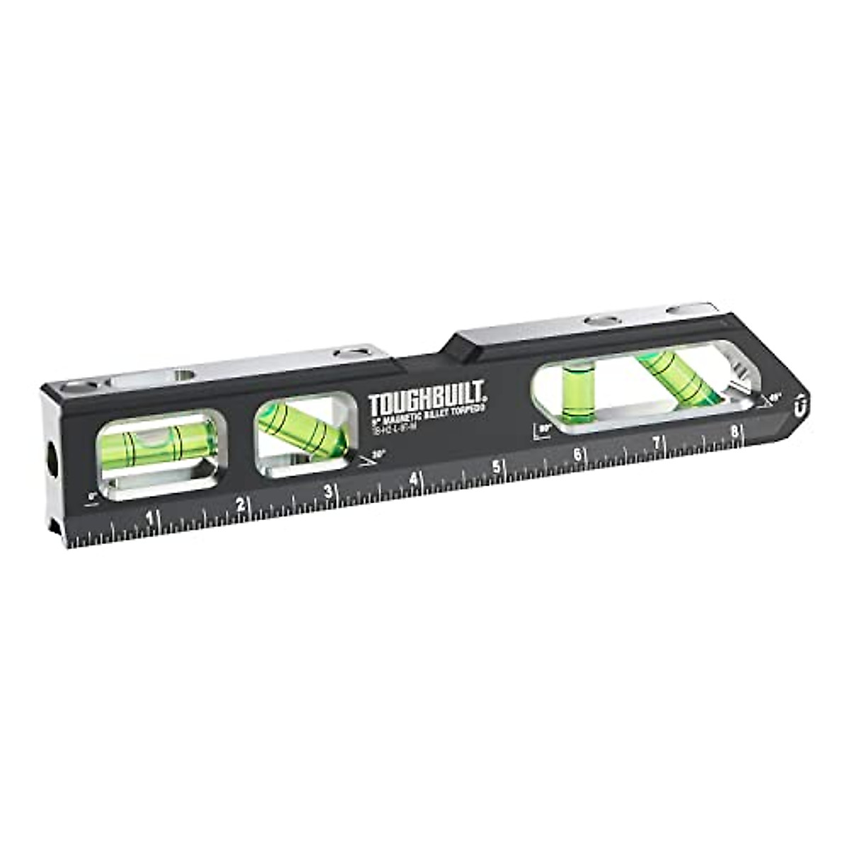ToughBuilt 9-in Magnetic Billet Torpedo Level - (TB-H2-L-9T-M)