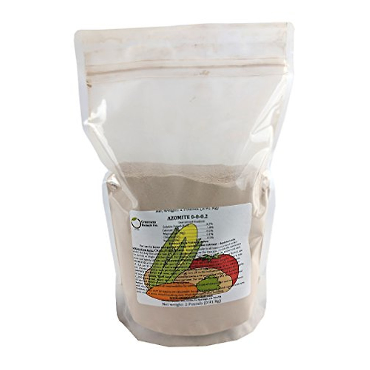 Greenway Biotech Azomite Rock Dust Volcanic Ash Organic Fertilizer with Micronutrient and Trace Minerals- Natural Mineral Soluble Plant Fertilizers for Enhances and Increases Crop Yield- 2 Pounds