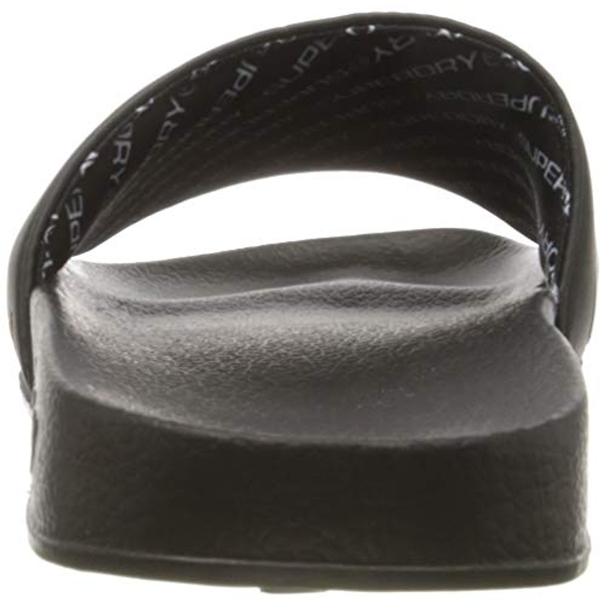 Superdry Men's Walking Slipper, Optic Black/Optic White/Hazard Orange, Small