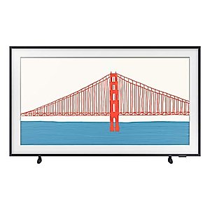 SAMSUNG QN85LS03AAFXZA 85" The Frame UHD HDR QLED 4K Smart TV with an Additional 1 Year Coverage by Epic Protect (2021)