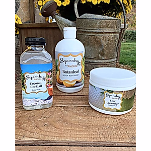 Squeaky by Mom Bomb Botanical Detox Body Wash- Therapeutic rosemary oil helps rids the body of fatigue and tension Body Wash provides you with the excellent moisture your body needs. (6005)