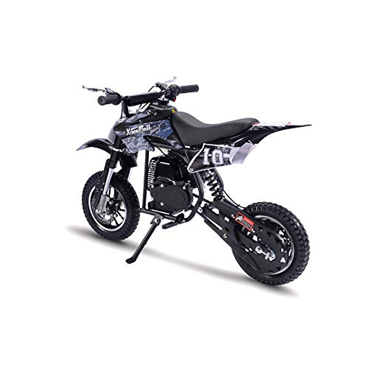 XtremepowerUS 49CC 2-Stroke Gas Power Mini Pocket Dirt Bike Dirt Off Road Motorcycle Ride-on (Pixel Dirt)