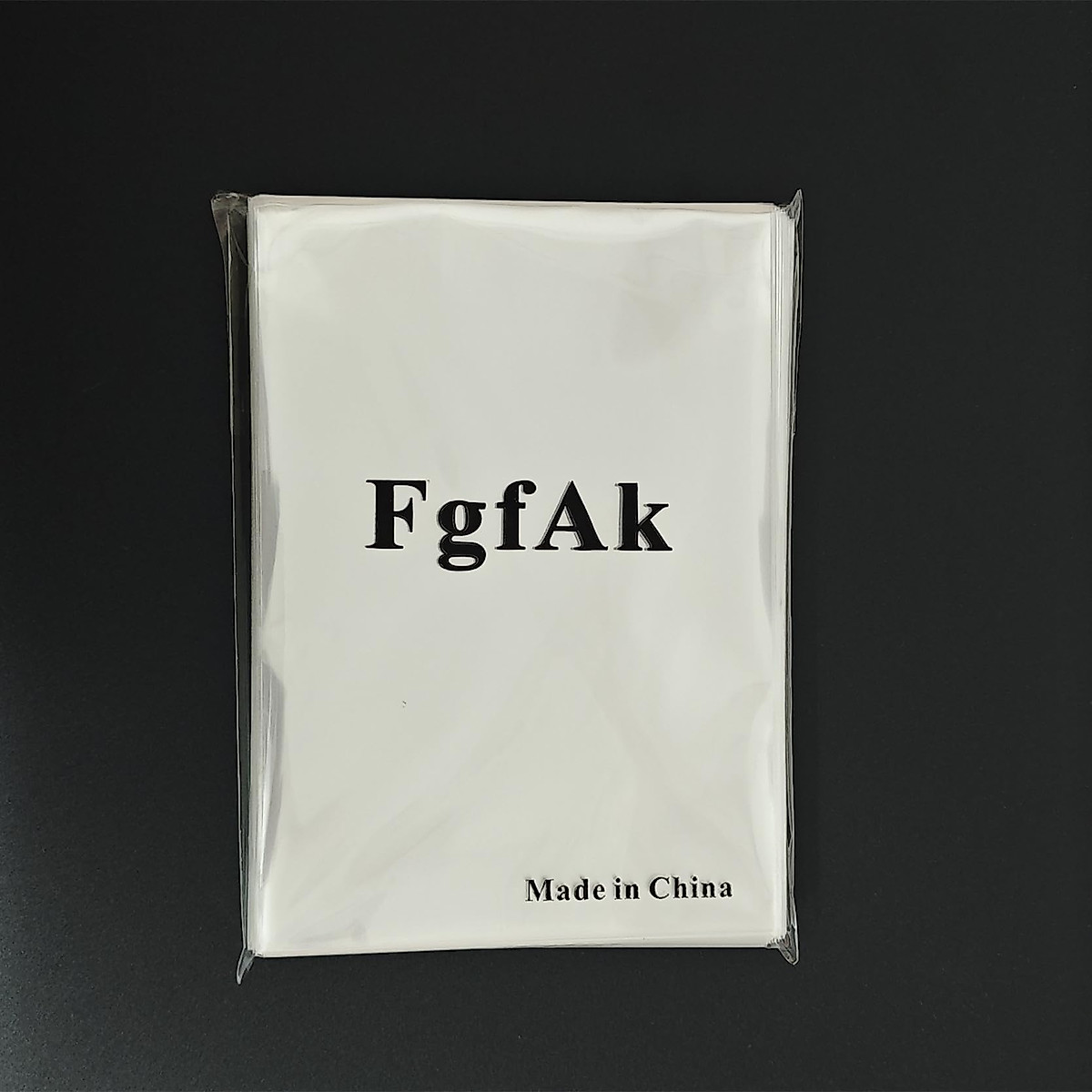 FgfAk 200 Pcs 5x7 Inches Clear Flat Cello/Cellophane Treat Bags Good for Pastry,Bakery,Cookie,Candy and Dessert