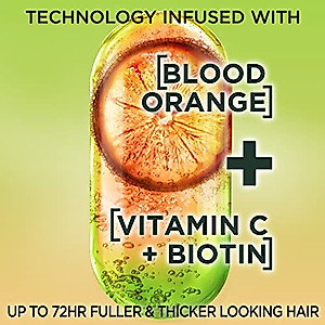 Garnier Fructis Grow Strong Thickening 10-in-1 Spray to Help Thicken, Protect and Strengthen Fine and Thin Hair, Vegan Hair Care 8.1 Fl Oz