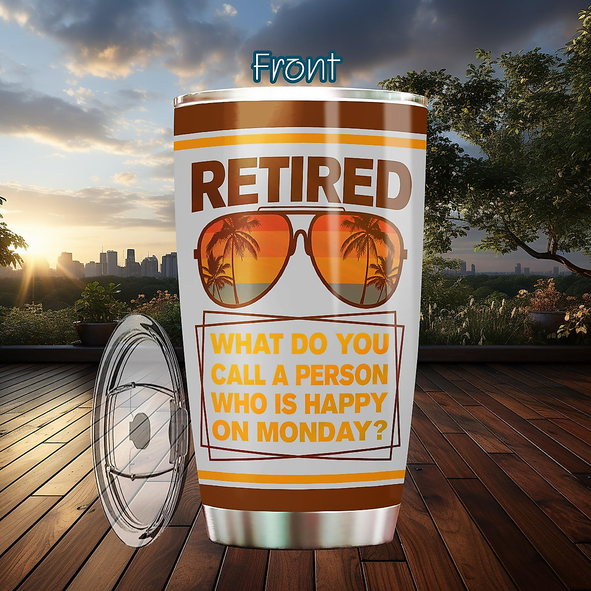 MONIZILUCKY A Legendary It Security Engineer Has Retired, Happy Retirement Tumbler Stainless Steel For It Security Engineer, 20Oz Tumbler Farewell Gift For Coworker With Funny Quotes About Retirement