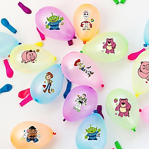 Toy Inspired Make a face Stickers,Make You Own Stickers DIY Cartoon Stickers for Party Decoration Party Supplies Birthday Gift Laptop Luggage Notebook Stickers(24 PCS)