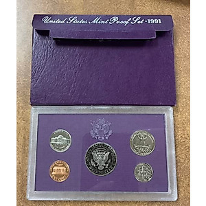 1991 S Proof Set Various US Mint Original Mint Pkg