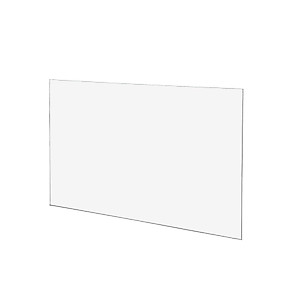 Clear Acrylic Plexiglass Sheet - 1/8" Thick Cast - 9" x 12"