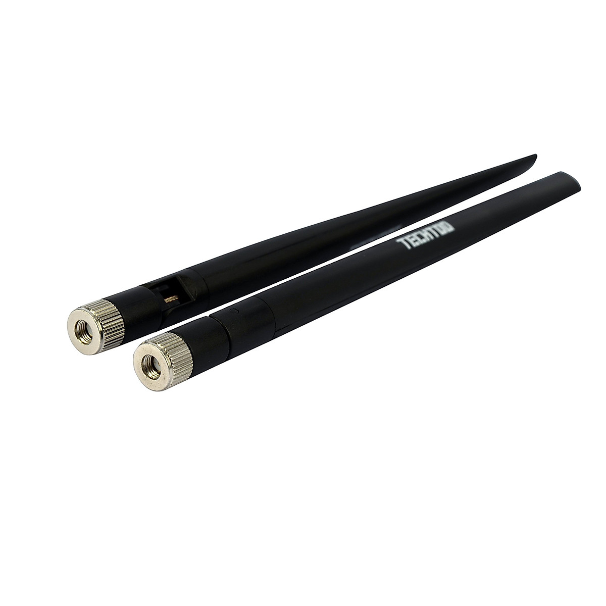 TECHTOO WiFi Antenna Dual Band 7dBi 2.4GHz/5.8GHz with RP-SMA Connector for Wireless Network Router USB Adapter PCI Card IP Camera DJI Phantom Wireless Range Extender FPV UAV Drone