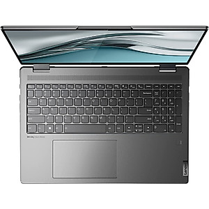 Lenovo 2023 Newest Yoga 7i 2-in-1 Laptop, 16 inch 2.5K IPS Touchscreen Display, 12th Intel Evo Platform i5-1240P(12 Core), 8GB RAM, 512GB SSD, Backlit Keyboard, Wi-Fi 6, Windows 11 Home