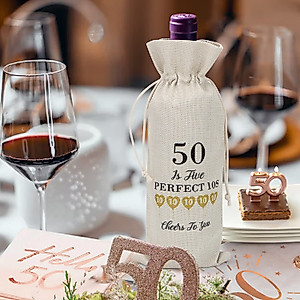 50th Birthday Gifts for Women, 50 and Fabulous Gifts For Women Turning 50, Funny 50 Years Old Birthday Gift Ideas For Mom Sister Best Friends Wife Coworker Aunt, Cool Bday Gifts for 50 Year Old Woman