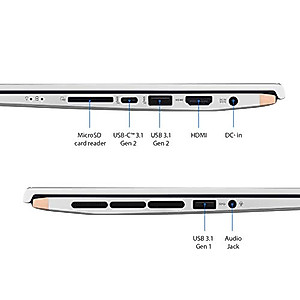 ASUS ZenBook 15 Ultra-Slim Laptop 15.6” FHD NanoEdge Bezel, Intel Core i7-10510U, 16GB RAM, 512GB PCIe SSD, GeForce GTX 1650, Innovative ScreenPad 2.0, Windows 10 Pro, UX534FTC-AS77, Grey