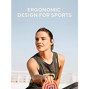 True Wireless Earbuds with Earhooks - 60hrs Battery Life Running Headphones Bluetooth 5.1 with LED Display - IPX7 Waterproof Wireless Earphones with Charging case for Sport, Running