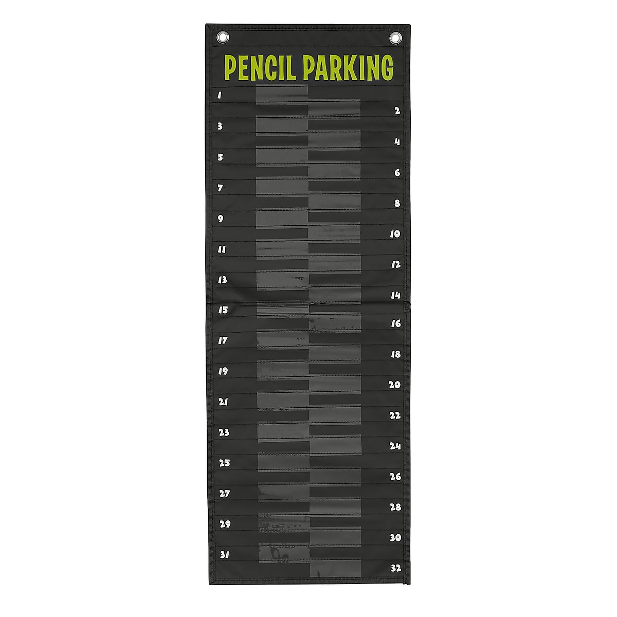 Really Good Stuff Pencil Solution Pocket Chart-Numbered Pencil Dispenser-Hanging Organizer for the Classroom-Storage Supplies for Teachers