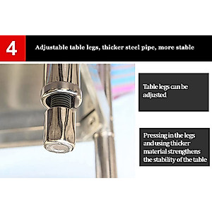 24"x48" Stainless Steel Work Table with Backsplash