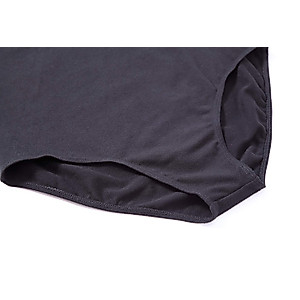 MdnMd Sleeveless Tank Leotard for Girls with Mesh Cross Front (Black, 12-14 Years)